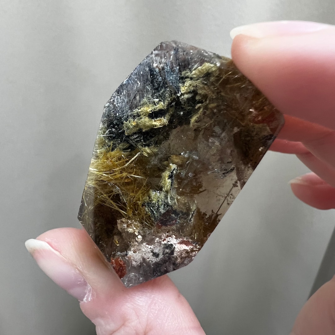 Amazing Golden Rutile Quartz Freeform | High Grade Rutilated Quartz ...