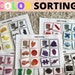 COLOR SORTING Printable Activity Pages for Toddlers/ Colors Busy Book ...