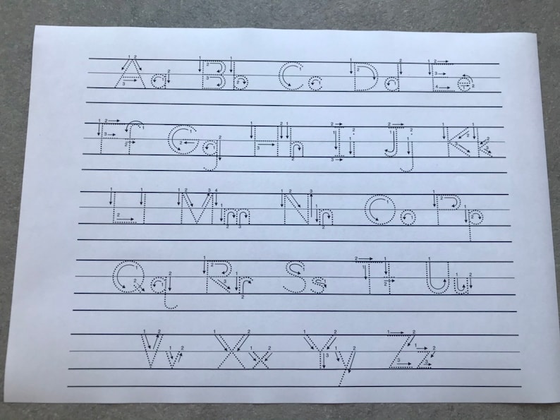 Custom Name Tracing Worksheet / Personalized Handwriting Practice ...