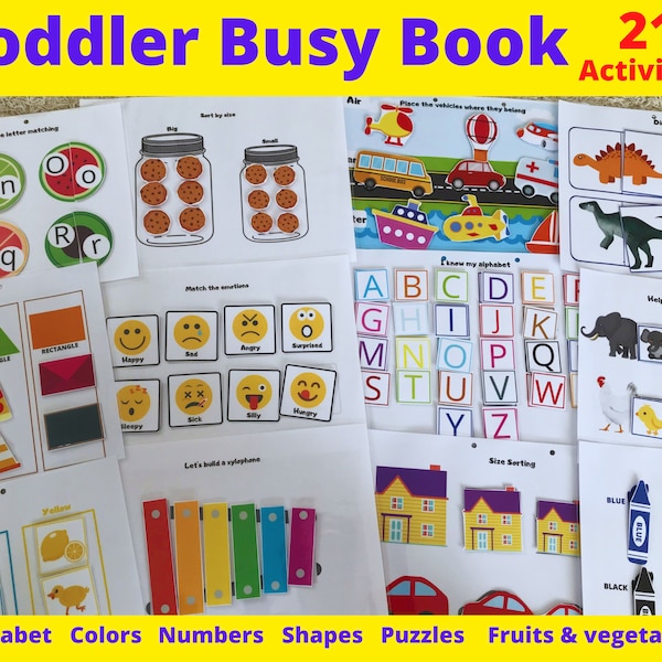 Learning Binder - Etsy