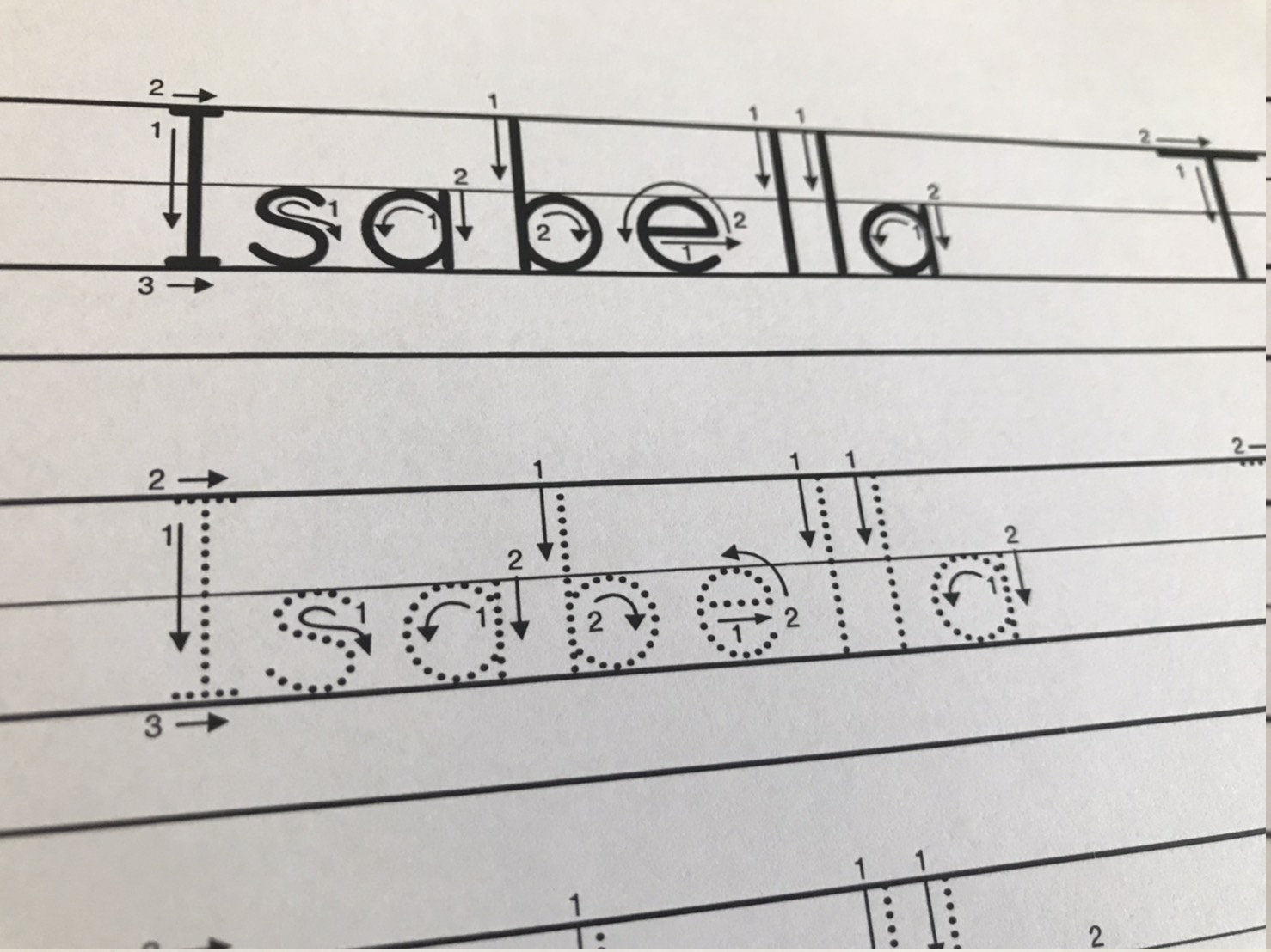 Custom Name Tracing Worksheet / Personalized Handwriting Practice ...