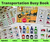 The Wheels on the Bus Printable Visual Matching Activity. Circle Time ...