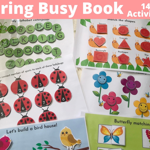 Busy Book - Etsy
