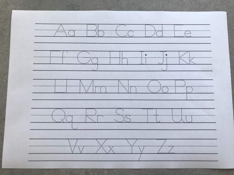 Custom Name Tracing Worksheet / Personalized Handwriting Practice ...