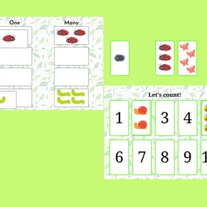 Toddler Spring Printable Busy Book / Insects Activity Worksheets ...