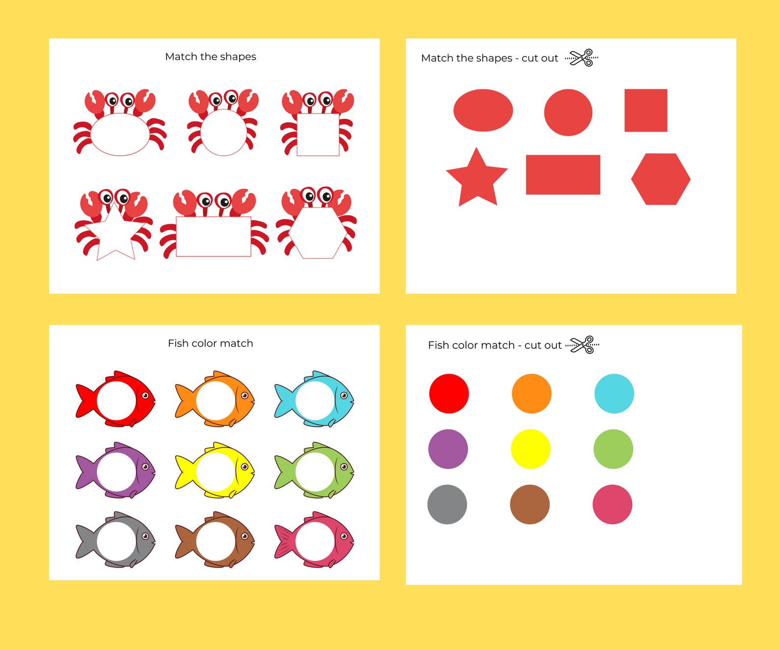 Printable Summer Busy Book / Summer Worksheet for Toddlers / - Etsy