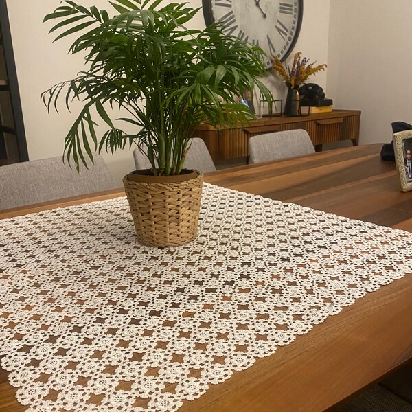 Handmade Tablecloth - Etsy