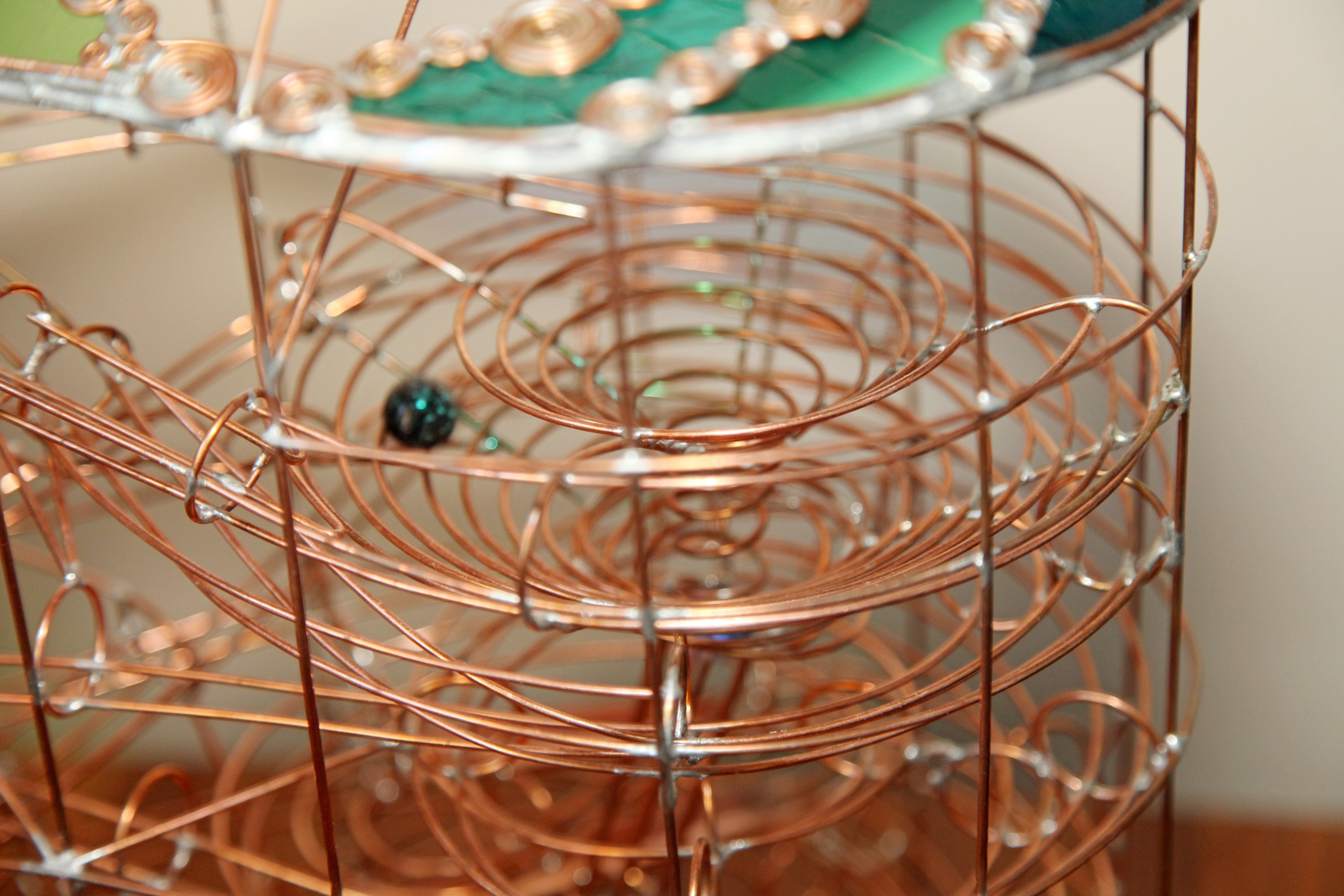 The Rainbow Roller Coaster / Rolling Ball Sculpture / Marble Machine ...