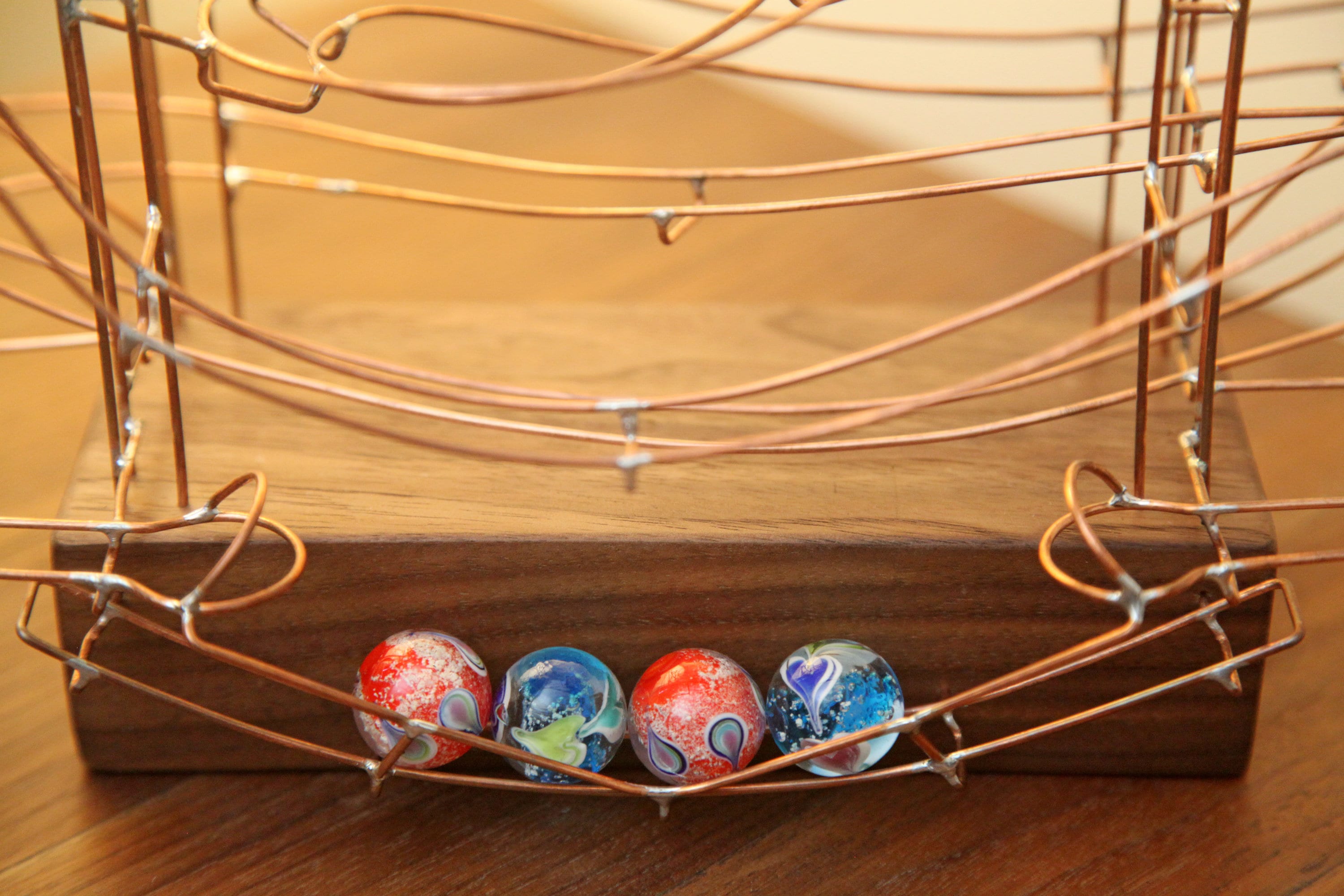 Wavy Track / Rolling Ball Sculpture / Marble Machine / Marble Run ...