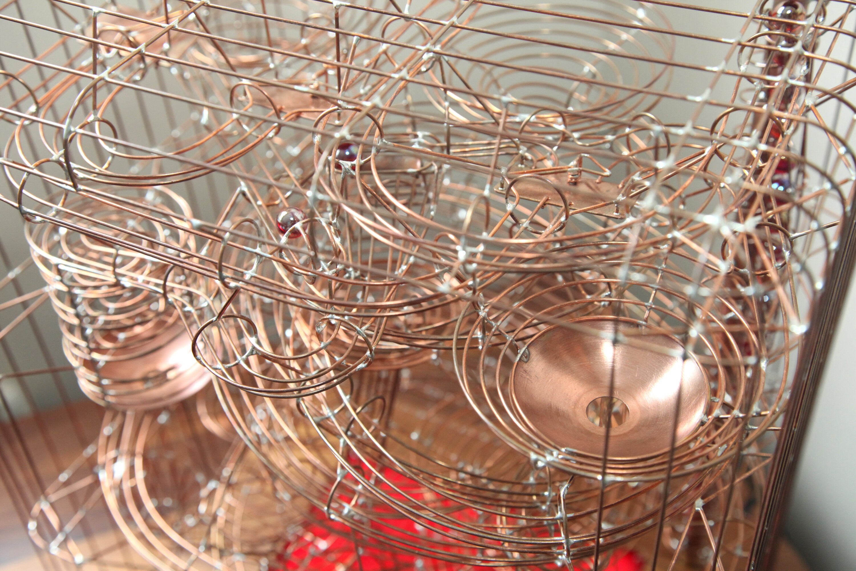 The Ruby Roller Coaster / Rolling Ball Sculpture / Marble Machine ...