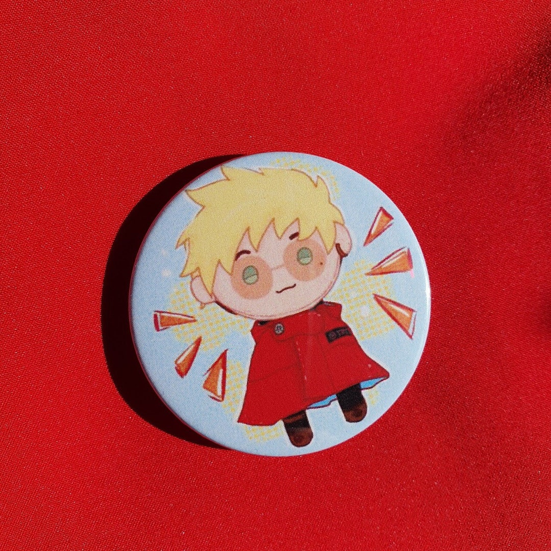 Trigun Stampede Vash Plushie Geïnspireerd Pin//anime Knoppen, Vash De ...