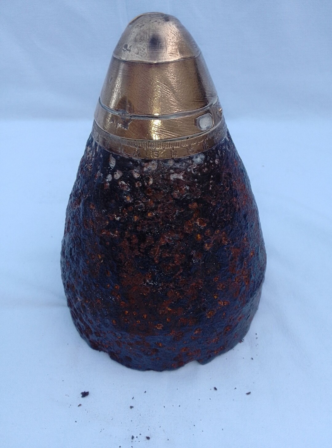 Antique WW1 Relic Brass Shell Nose Cone From the 4.5 Inch Howitzer - Etsy