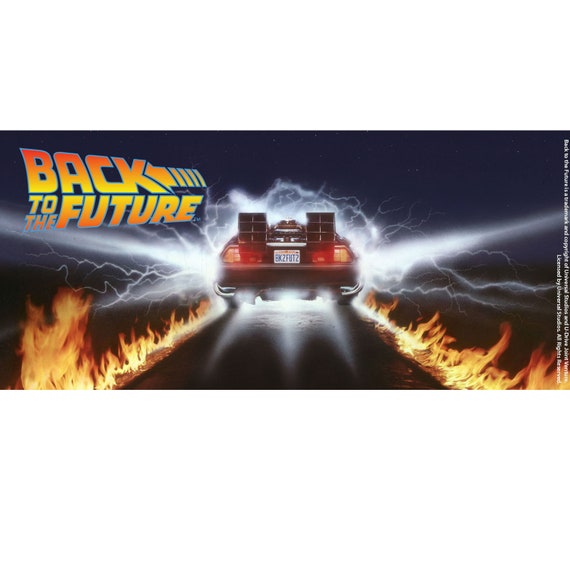 Back To The Future Delorean Flames