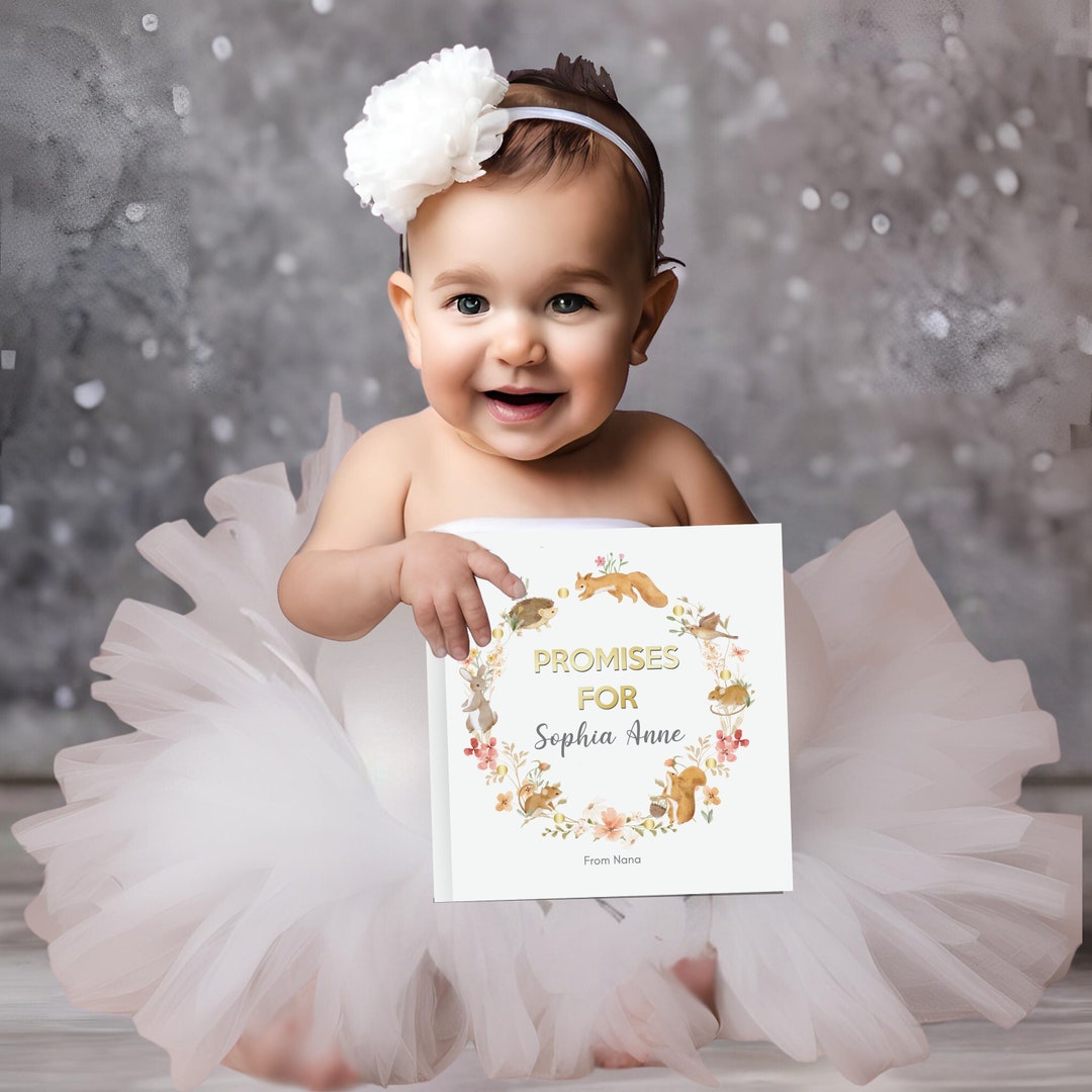 Personalised Promises Children's Book | Baby Personalized Promises Book ...