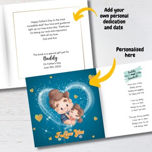 Personalized Father's Day Gift | Daddy & Me, New Dad Story Book First ...