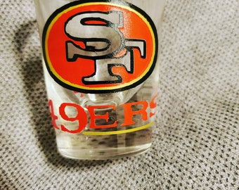 San Francisco 49ers Shot Glass - Etsy