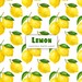 Lemon Digital Paper and Watercolor Seamless Pattern,digital Scrapbook ...
