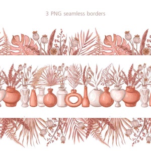 Boho Floral Png Clipart Digital Download Boho Alphabet Clipart,bohemian ...