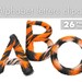 Tiger Alphabet Letters Clipart Png Abc Digital Download,sublimation ...