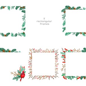 Сhristmas Clipart Png Digital Frames,winter Png Clipart Digital ...