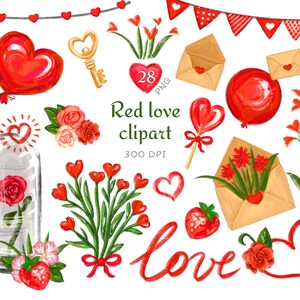 Valentine Clipart Png Digital Download,valentines Day Png Files Love ...
