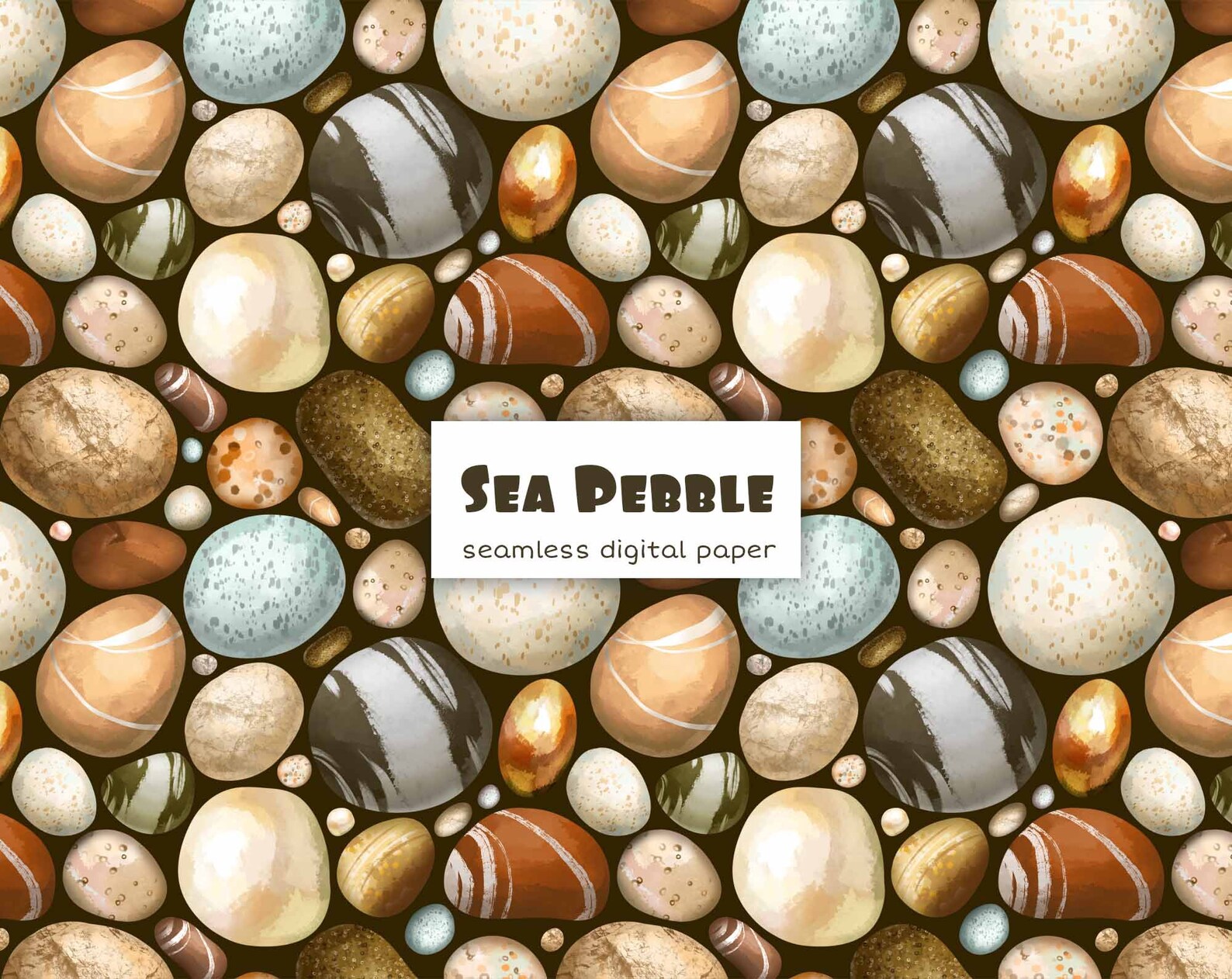 Pebble Digital Paper Seamless Pattern Digital - Etsy UK