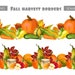 Fall Borders Png Clipartleaf Digital Seamless - Etsy