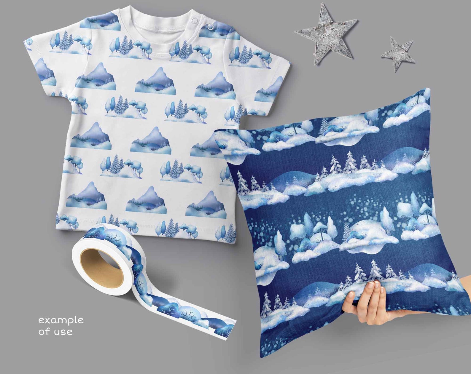 Winter Snow Clipart Christmas Png Border Clipart Winter - Etsy