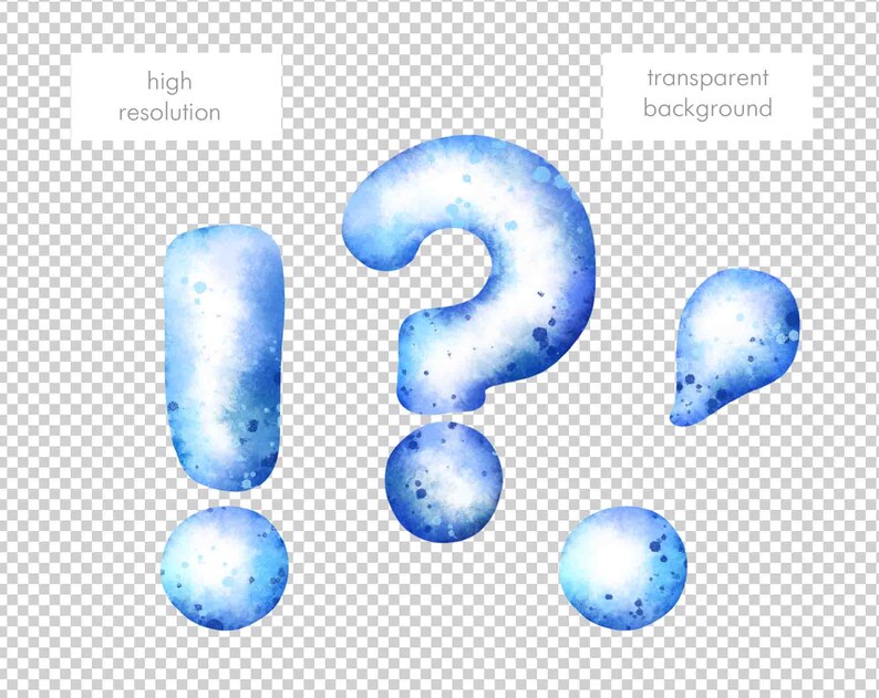 Winter Alphabet Clipart Snow Letters and Numbers Png - Etsy