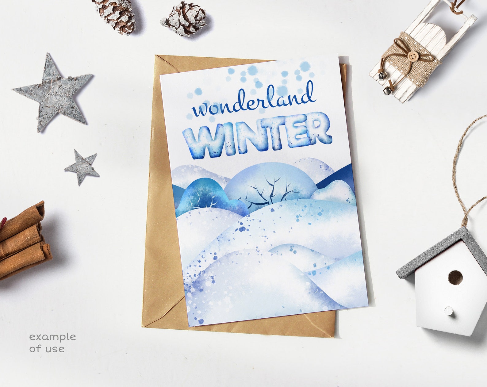 Winter Snow Clipart Christmas Png Border Clipart Winter - Etsy