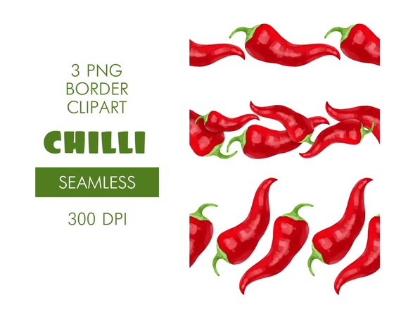 Chili Clipart Border