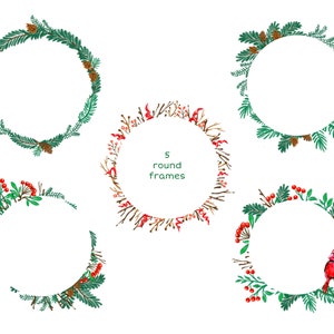 Сhristmas Clipart Png Digital Frames,winter Png Clipart Digital ...