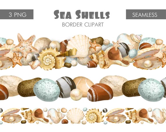 Seashell Border Clip Art