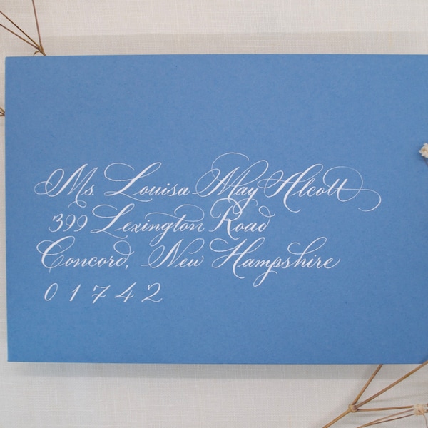 Calligraphy Envelope - Etsy