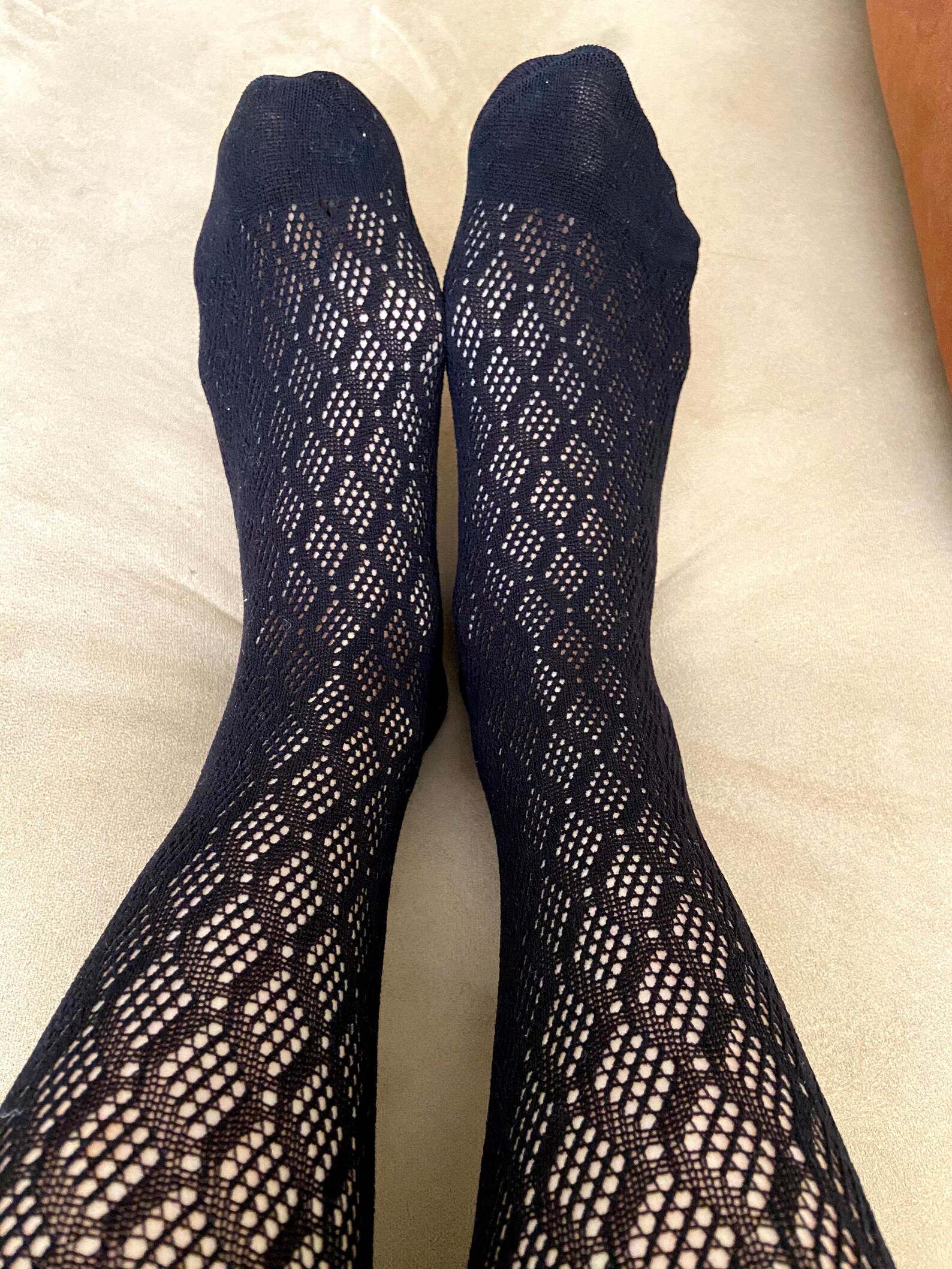 Black Geometric Pointelle Tights Pantyhose Women Gift for Her - Etsy