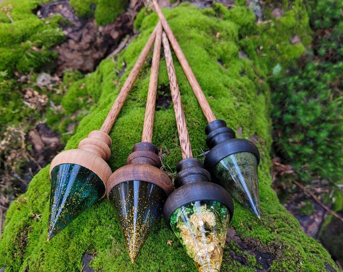 Support Spindle With Resin Top - Etsy