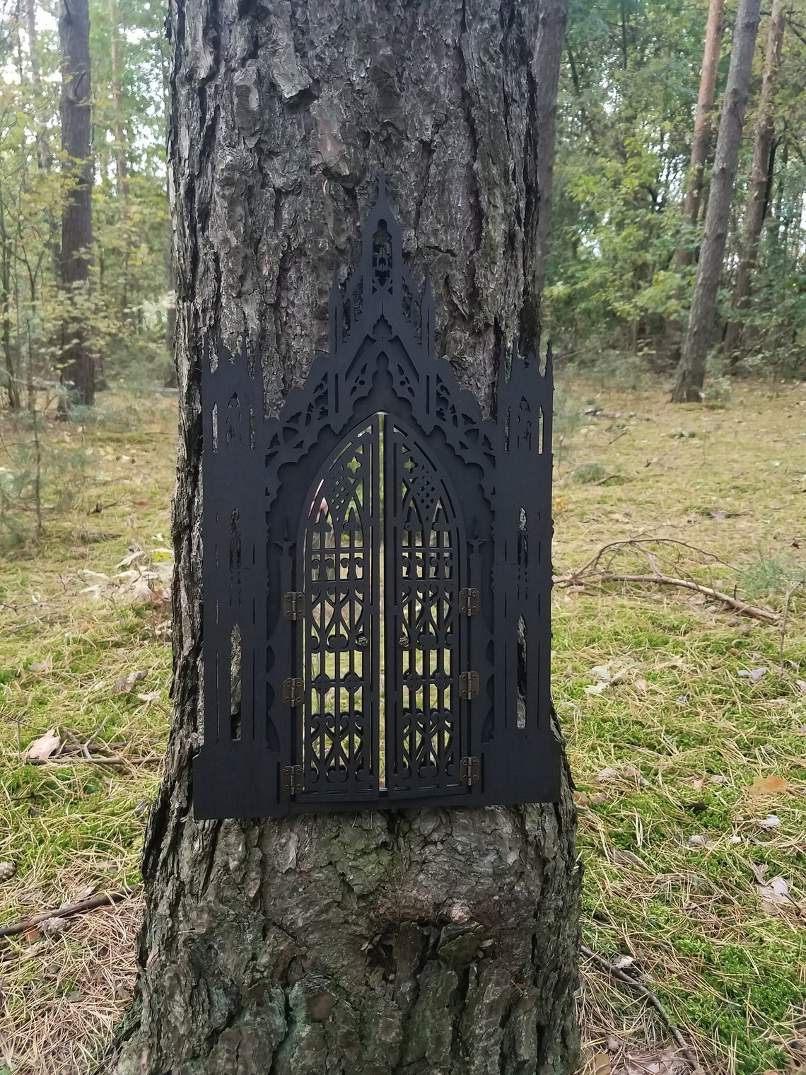 Gothic Mirror Gate Mirror Medieval Gate Mirror | Etsy UK