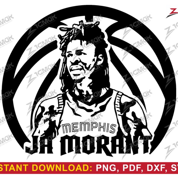 Ja Morant Svg - Etsy Australia