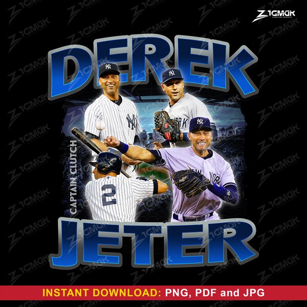 Derek Jeter Poster - Etsy
