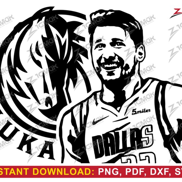 Luka dončić svg - Etsy France