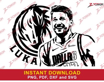 Luka Doncic Svg - Etsy