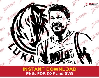 Luka Doncic Svg - Etsy