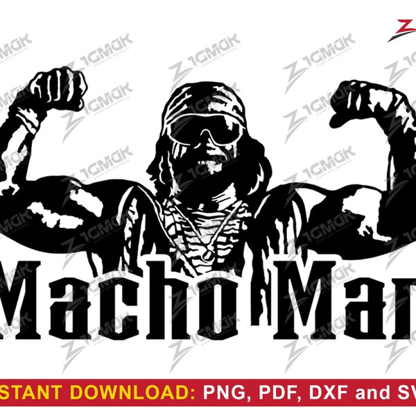 Macho Man - Etsy