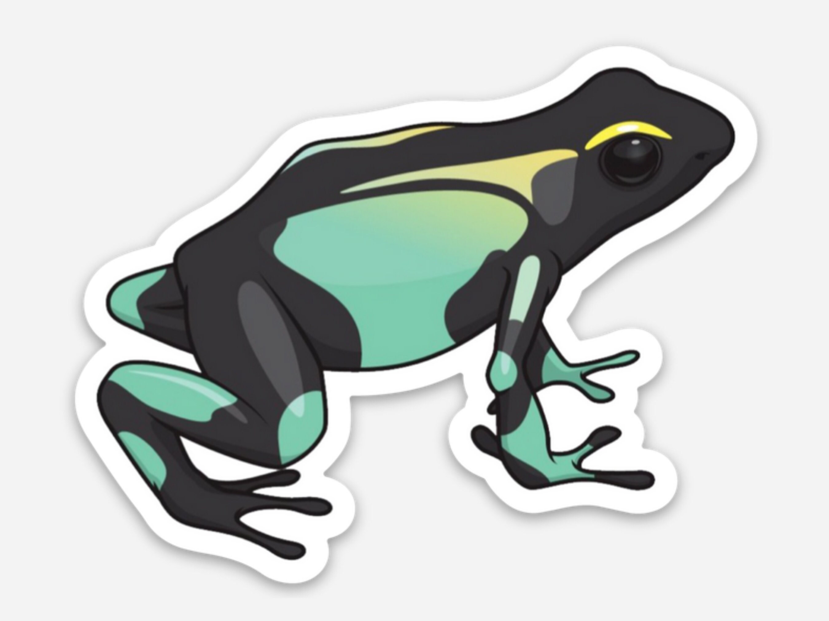 Paper Stitch as Loki & Thor Frog Vinyl Sticker 2.04in x 3in Paper ...