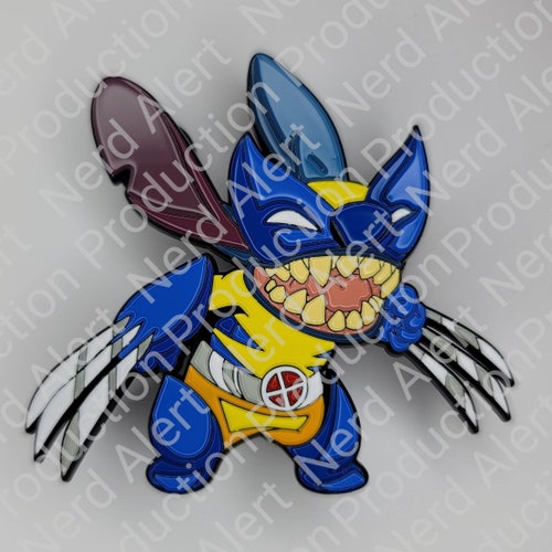 Stitchom Venom Stitch Hard Enamel Pin - Etsy