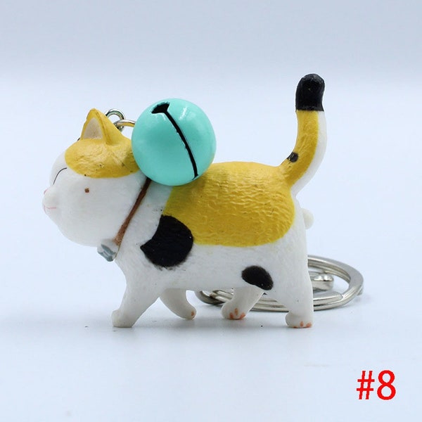 Calico Cat Keychain - Etsy