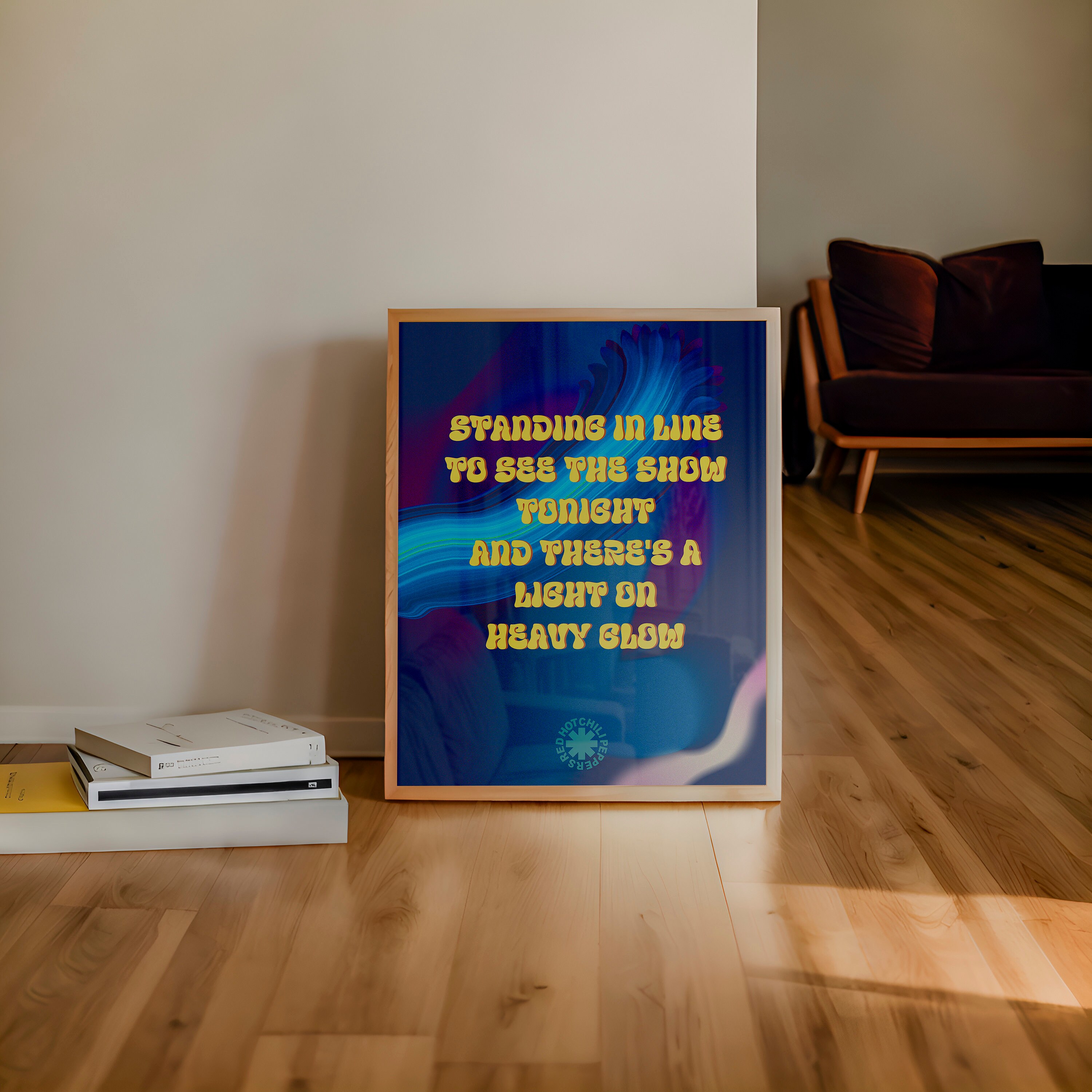 RHCP Poster Art Wall Decor Red Hot Chili Peppers Inspiring - Etsy