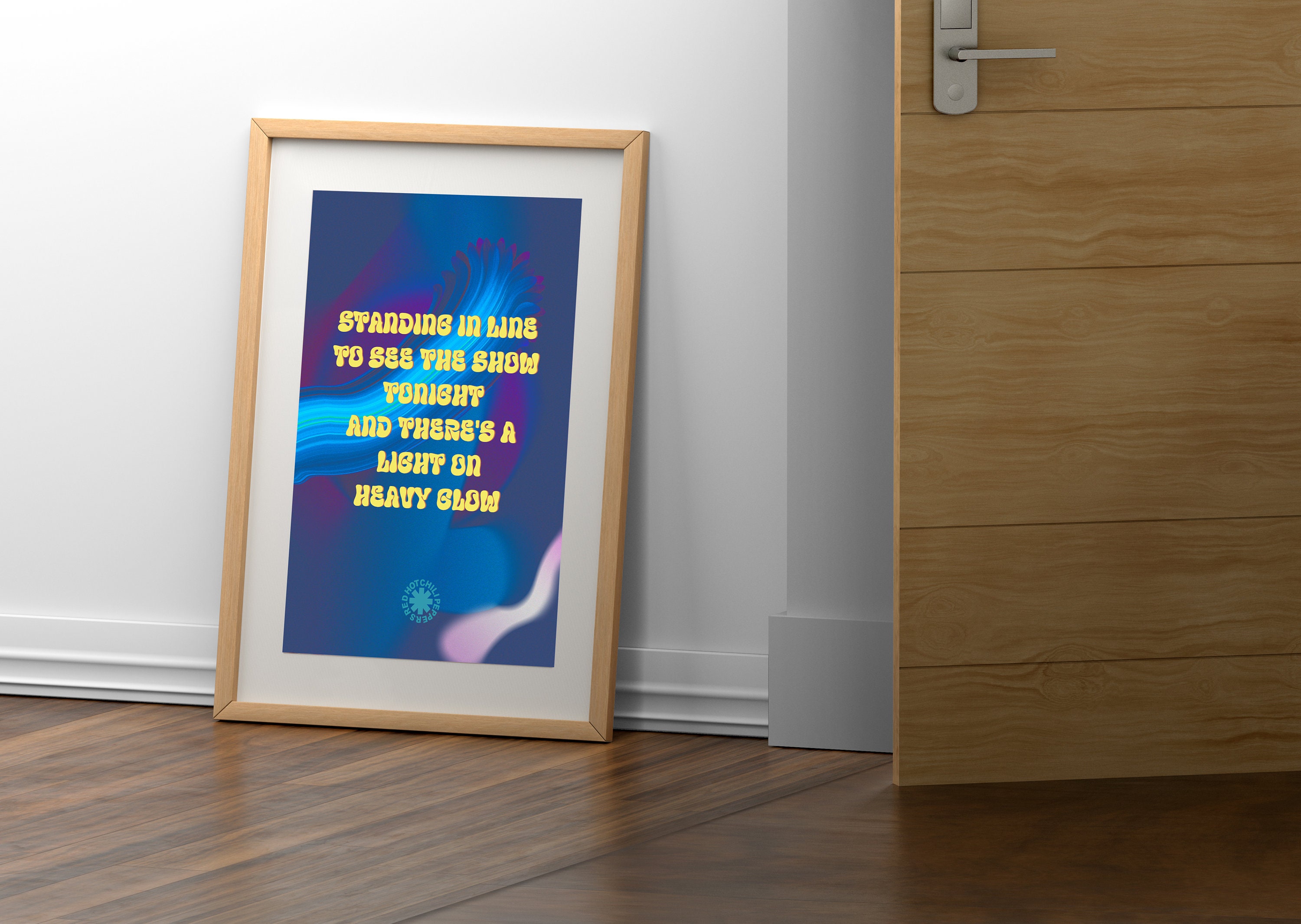 RHCP Poster Art Wall Decor Red Hot Chili Peppers Inspiring - Etsy