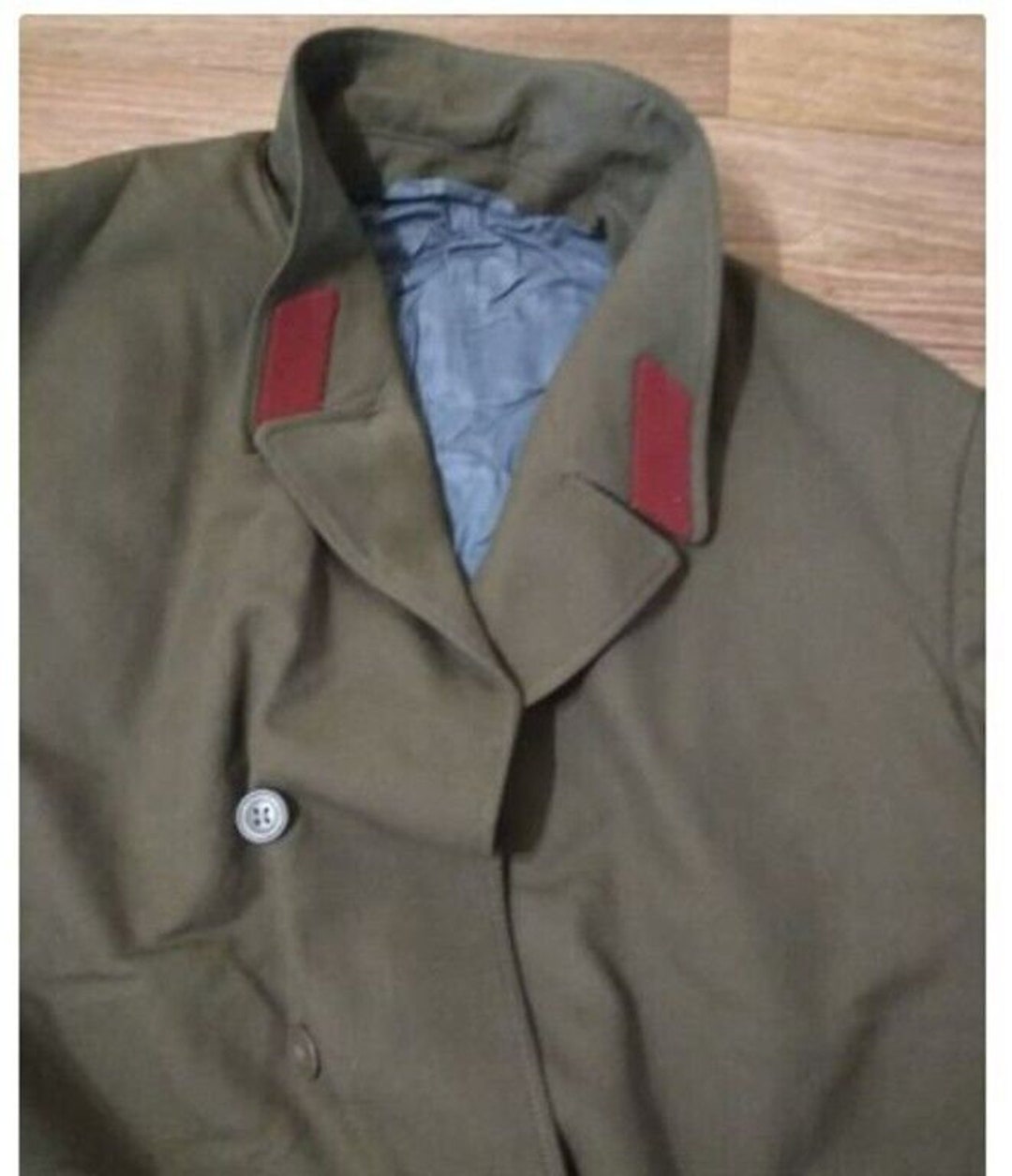 Coat Soviet Military Officer Parade Coat Cloak Shinel Rare Vintage USSR ...