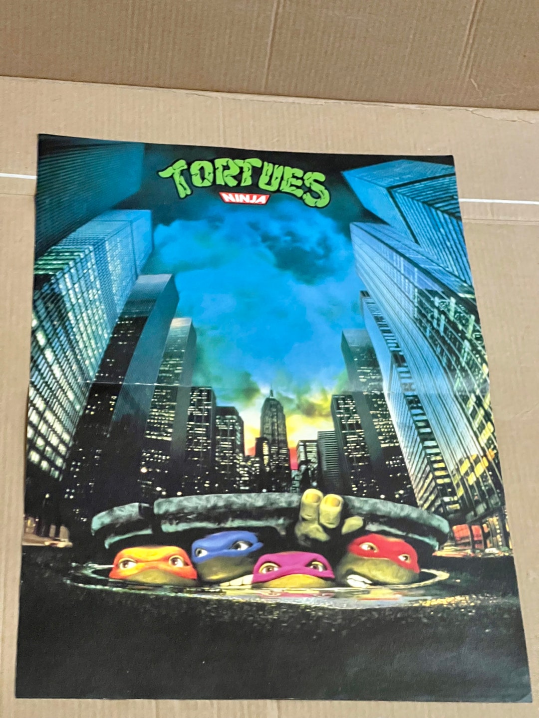 Teenage Mutant Ninja Turtles TMNT 90s Turtles Ninja POSTER Original ...